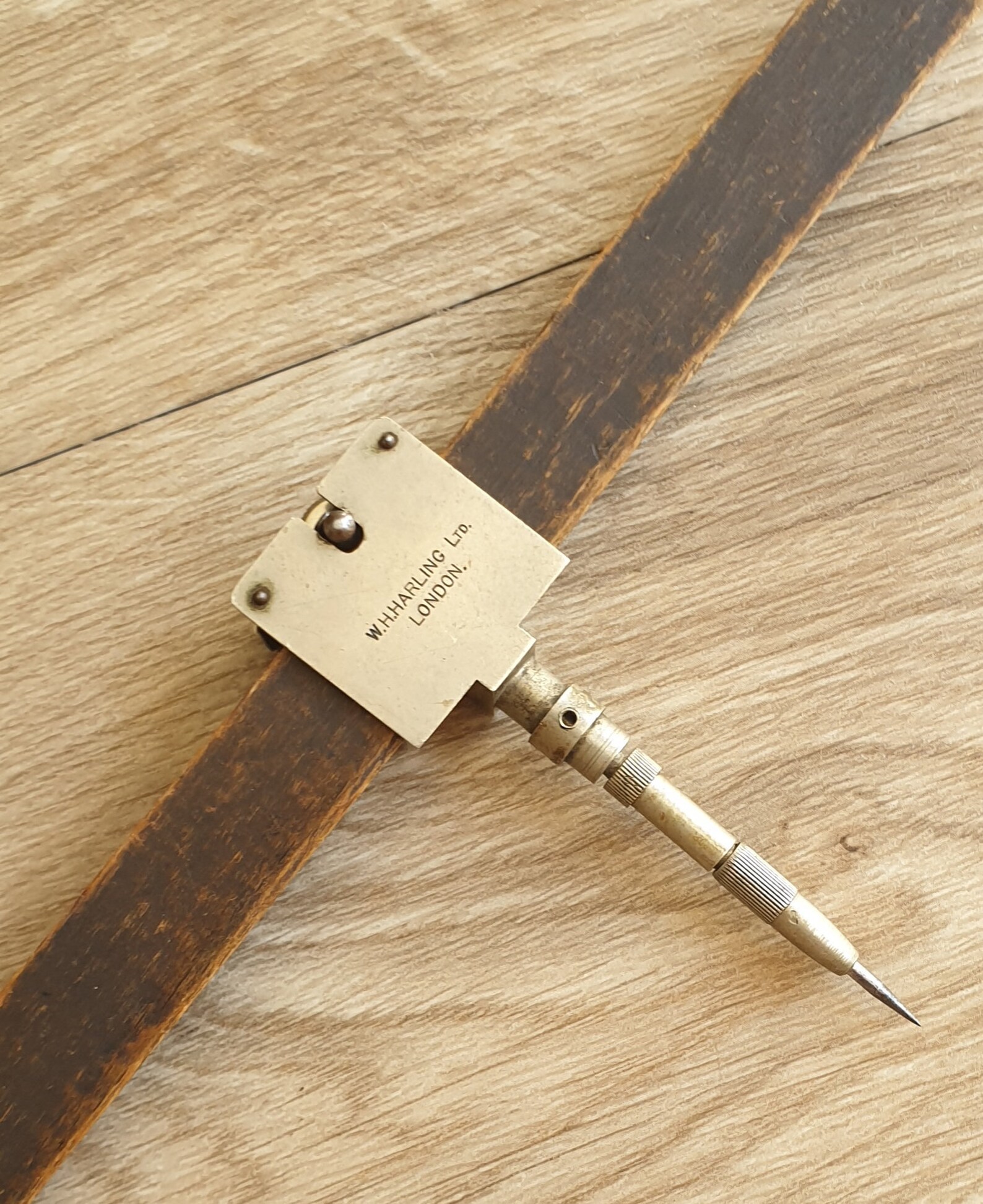 Vintage 1930's Beam Compass - Draughtsman's Tool by W.h.harling ...