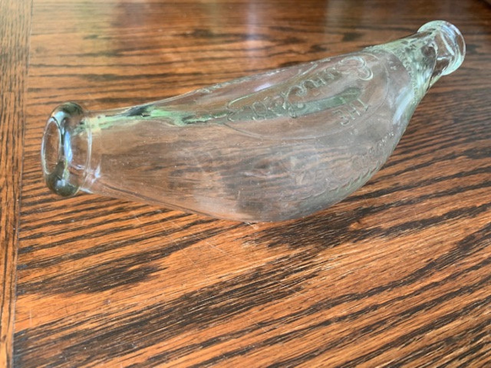 Vintage 1930's Collectable Eureka Glass Double End Baby Feeding Bottle ...
