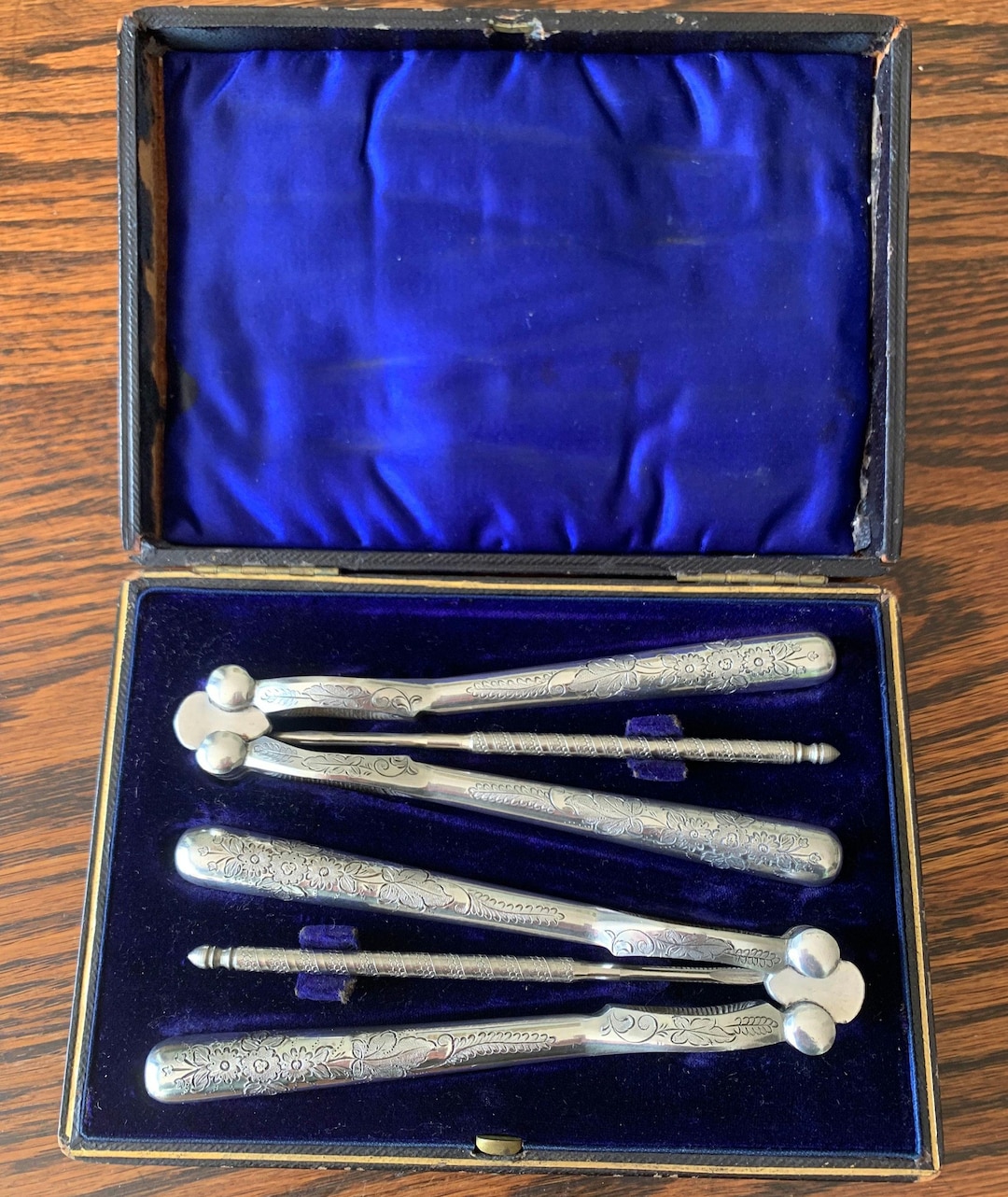 Antique Victorian Nutcrackers - Lovely Design High Quality Silver Plate ...