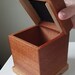 Handmade Sapele Box, Oak Veneer and Base - Etsy