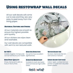 Vintage Tropical Round Wall Decal Alani Removable Wall - Etsy