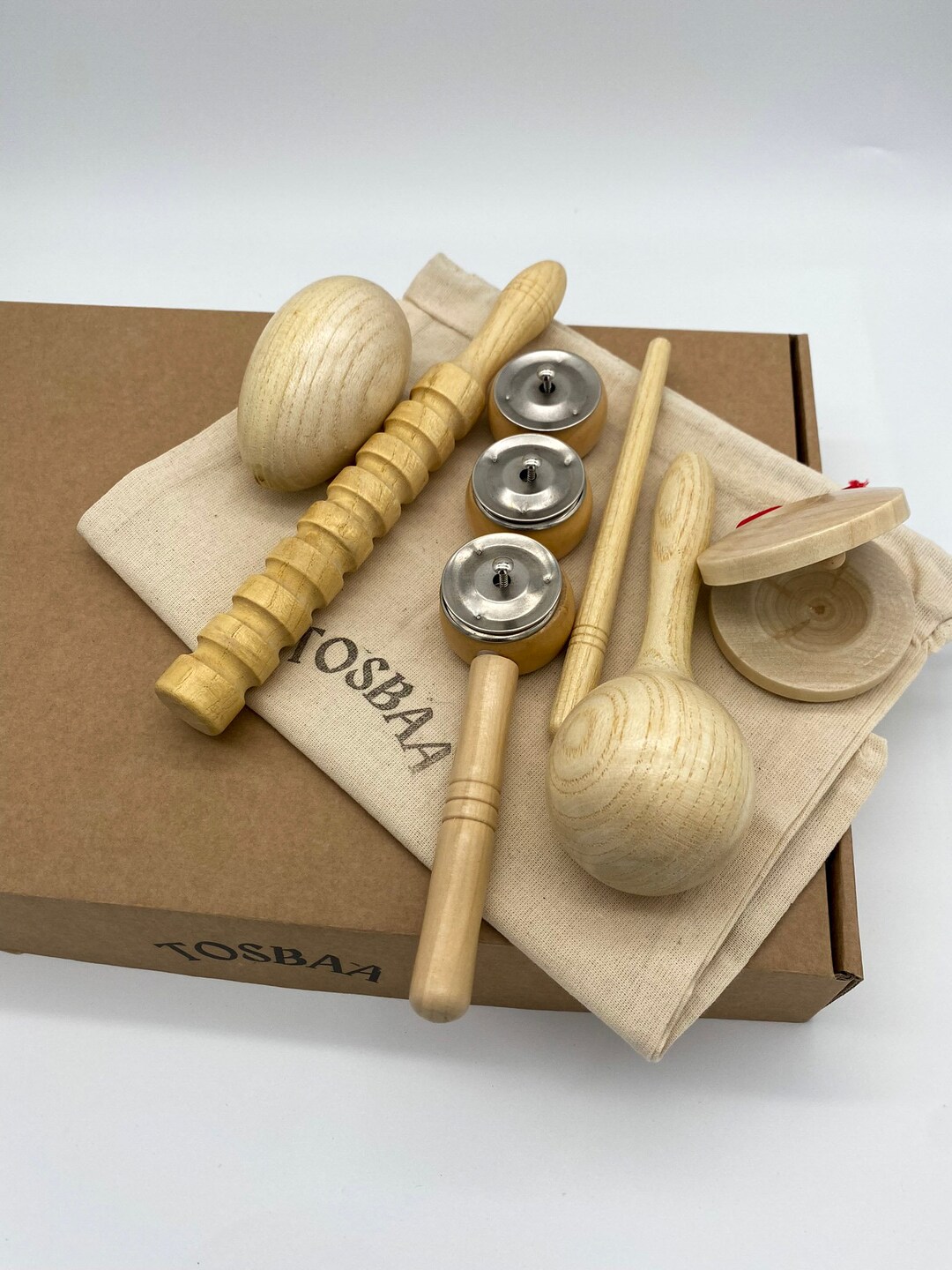 Wooden Musical Instruments Set, Musical Wooden Toys Natural Montessori ...