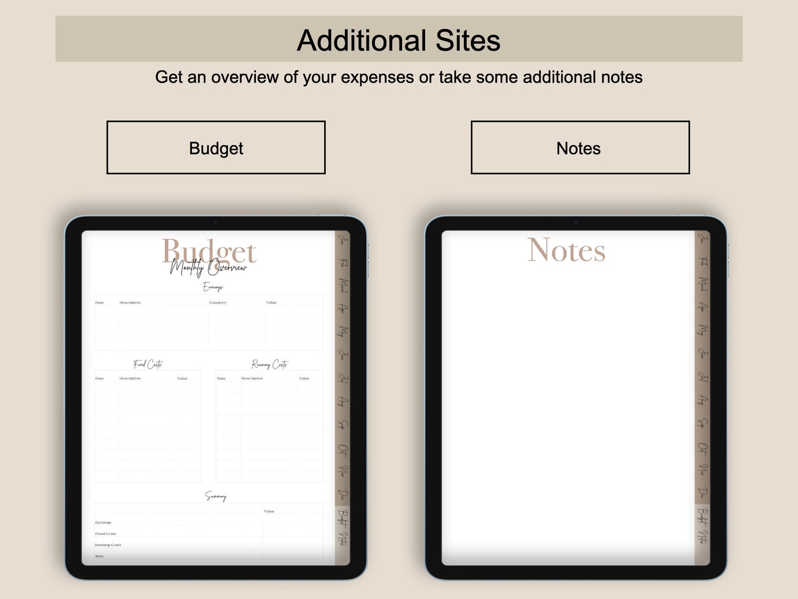 2023 Simple Digital Planner English for Goodnotes Xodo - Etsy