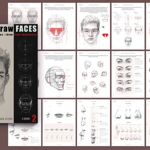 Advanced Constructive Portrait Drawing Tutorial by Artist Thomas Letor ...
