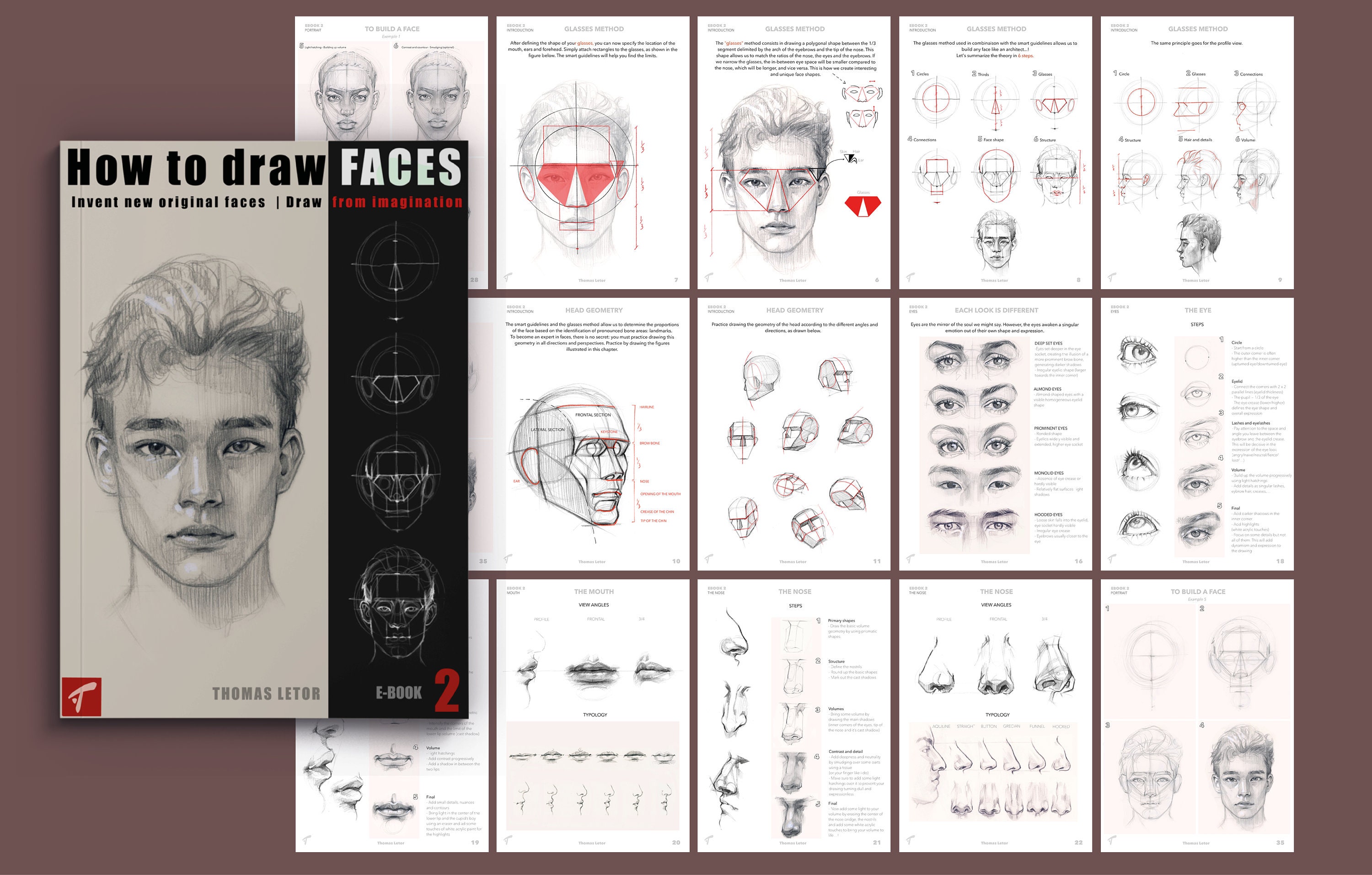 Advanced Constructive Portrait Drawing Tutorial By Artist Thomas Letor advanced-constructive-portrait-drawing-tutorial-by-artist-thomas-letor