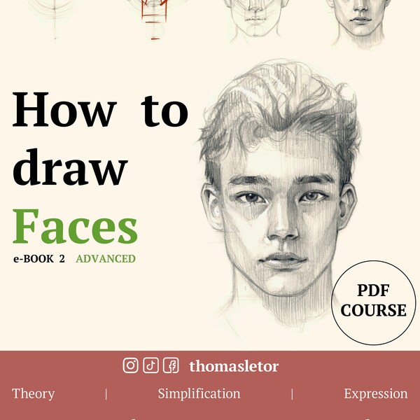 Character Drawing Tutorial - Etsy
