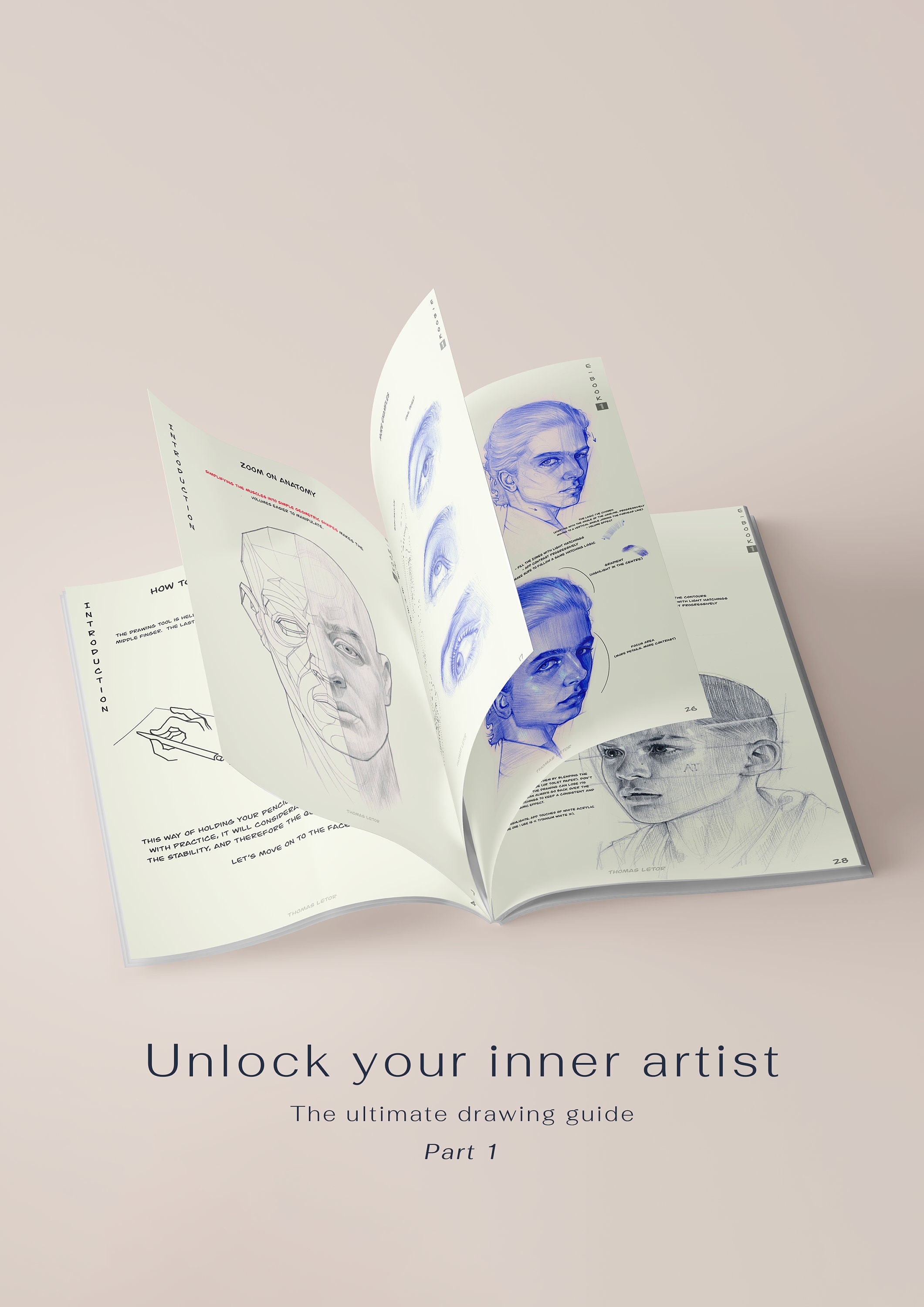 Portrait Drawing Tutorial How to Draw Faces Step by Step Drawing by ...