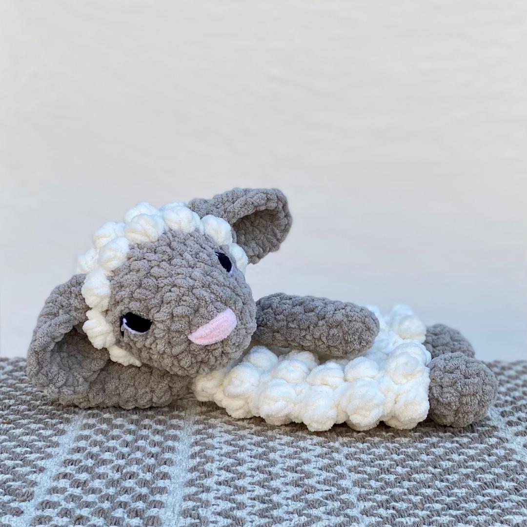 Lamb Lovey Crochet PATTERN | Crochet Sheep Lovey Pattern | No Sew ...