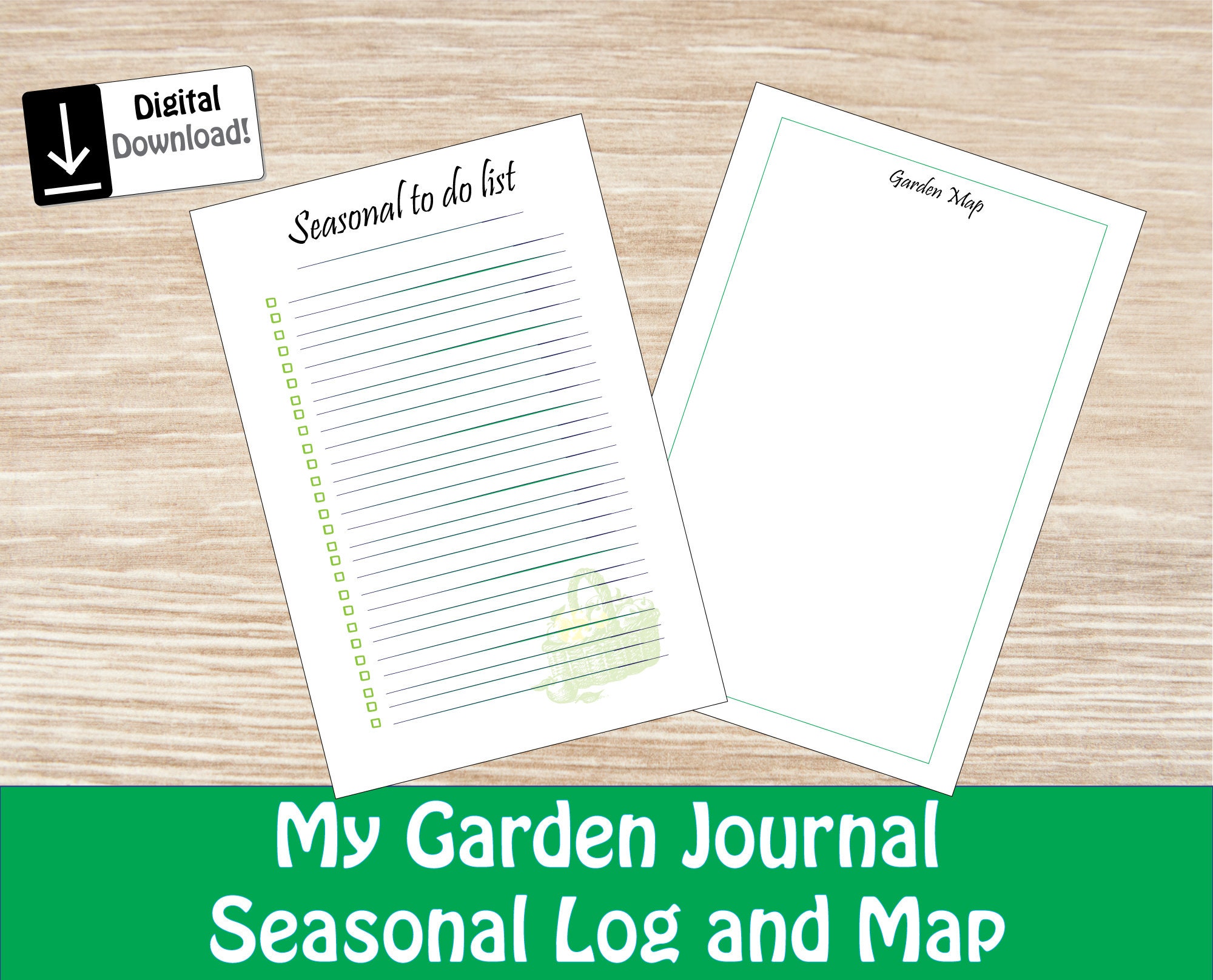 My Garden Journal: Personal Gardening Handbook - Etsy