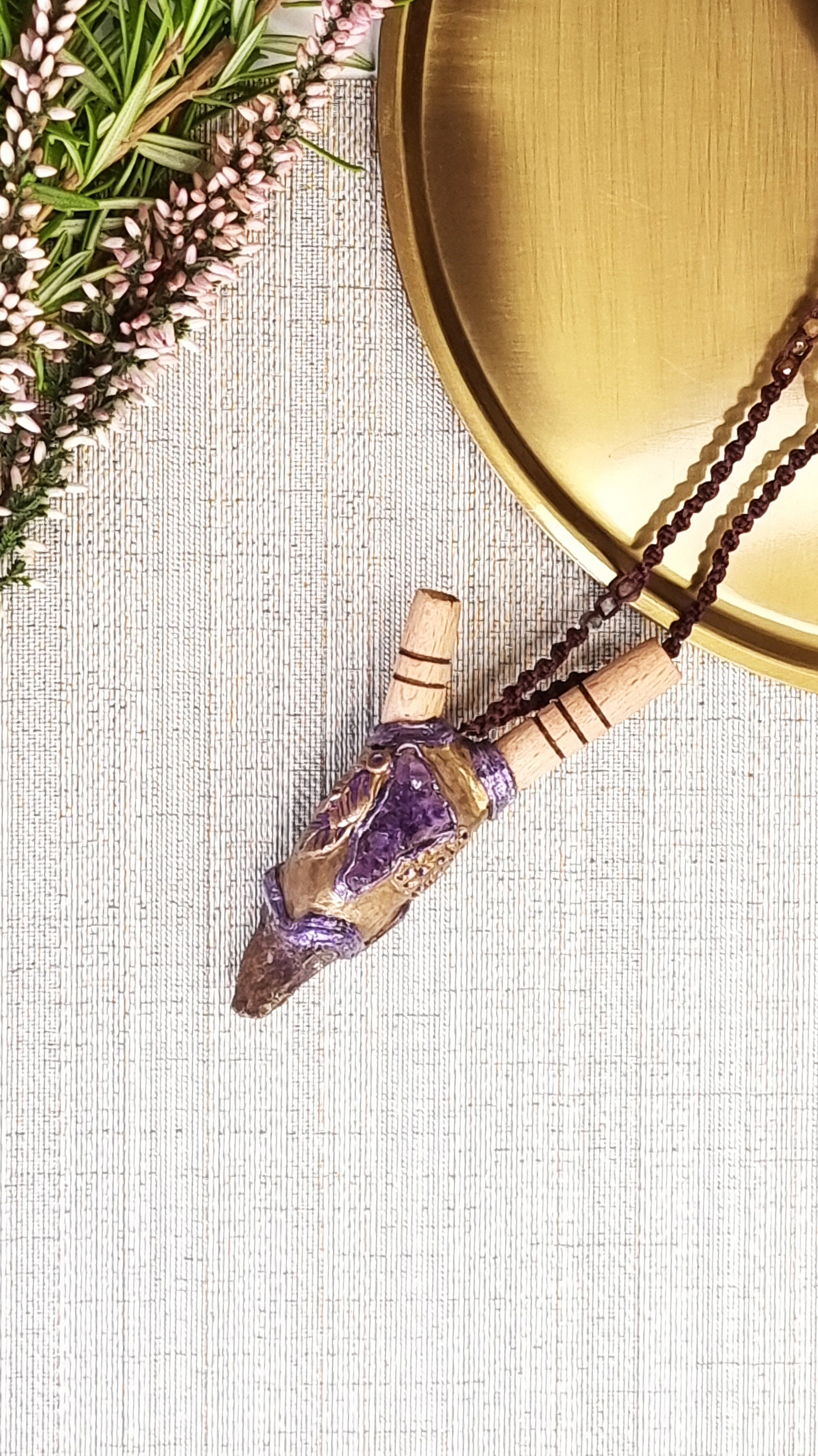 Chalcopyrite Kuripe, Rapé Pipe, Nose Applicator, Shamanic Snuff Pipe ...