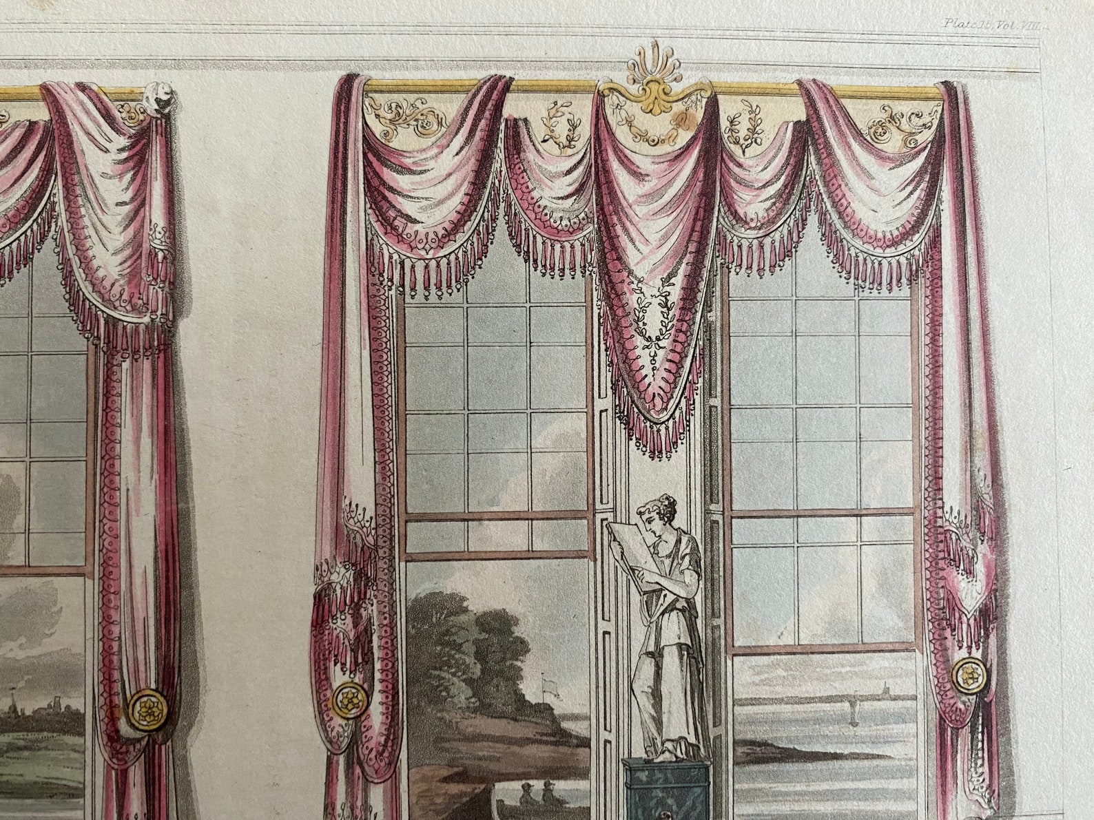 1819 Regency Interior Design Print - Etsy