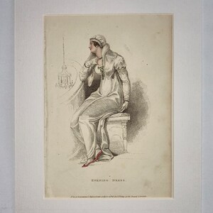 1809 Fashion Plate Evening Dress - Etsy