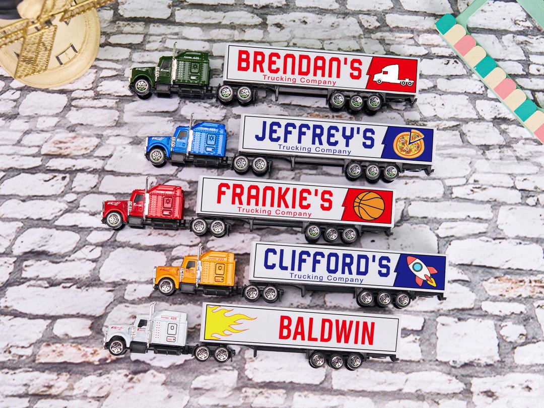 Personalized Toy Truck, Gifts for Boys,toy Truck With Name,gifts for ...