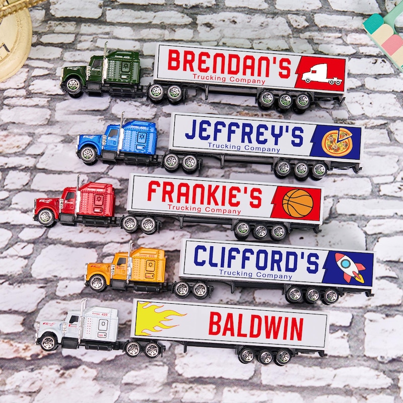 Semi Big Rig Toy - Etsy UK