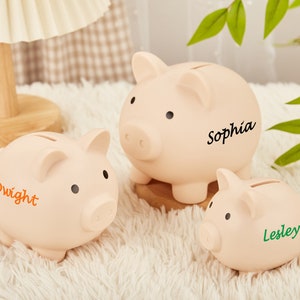Personalized Piggy Bank With Name, Kids Coin Bank,easter Gifts for Kids ...