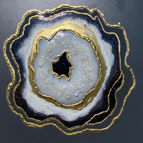 Geode Wall Art - Etsy