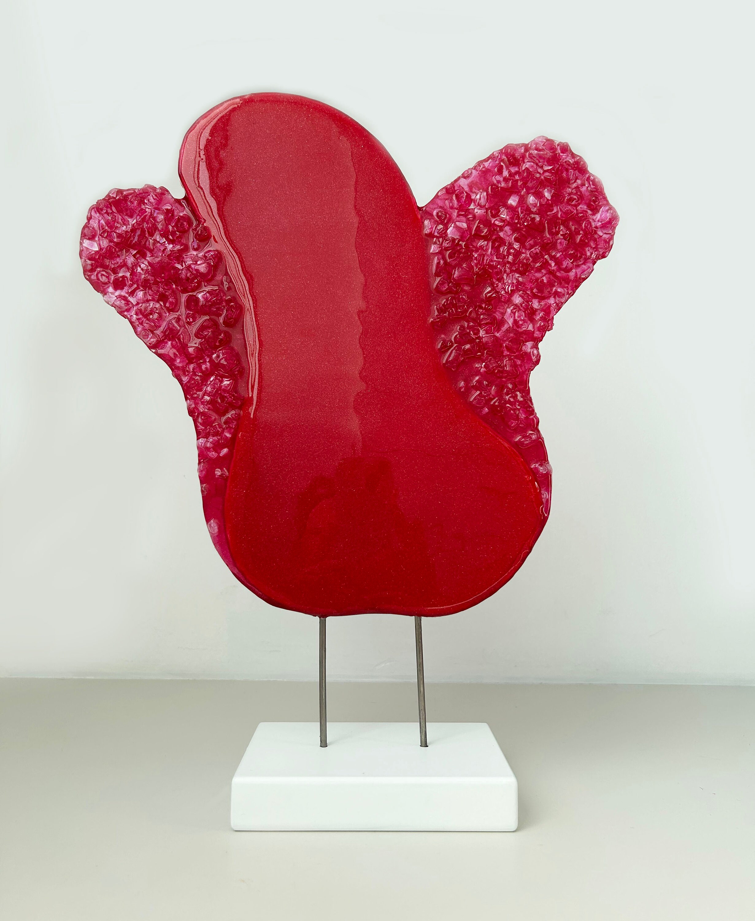 Tulip Sculpture, 3D Glass Sculpture Tulip, Unique Tulip, Transparent ...