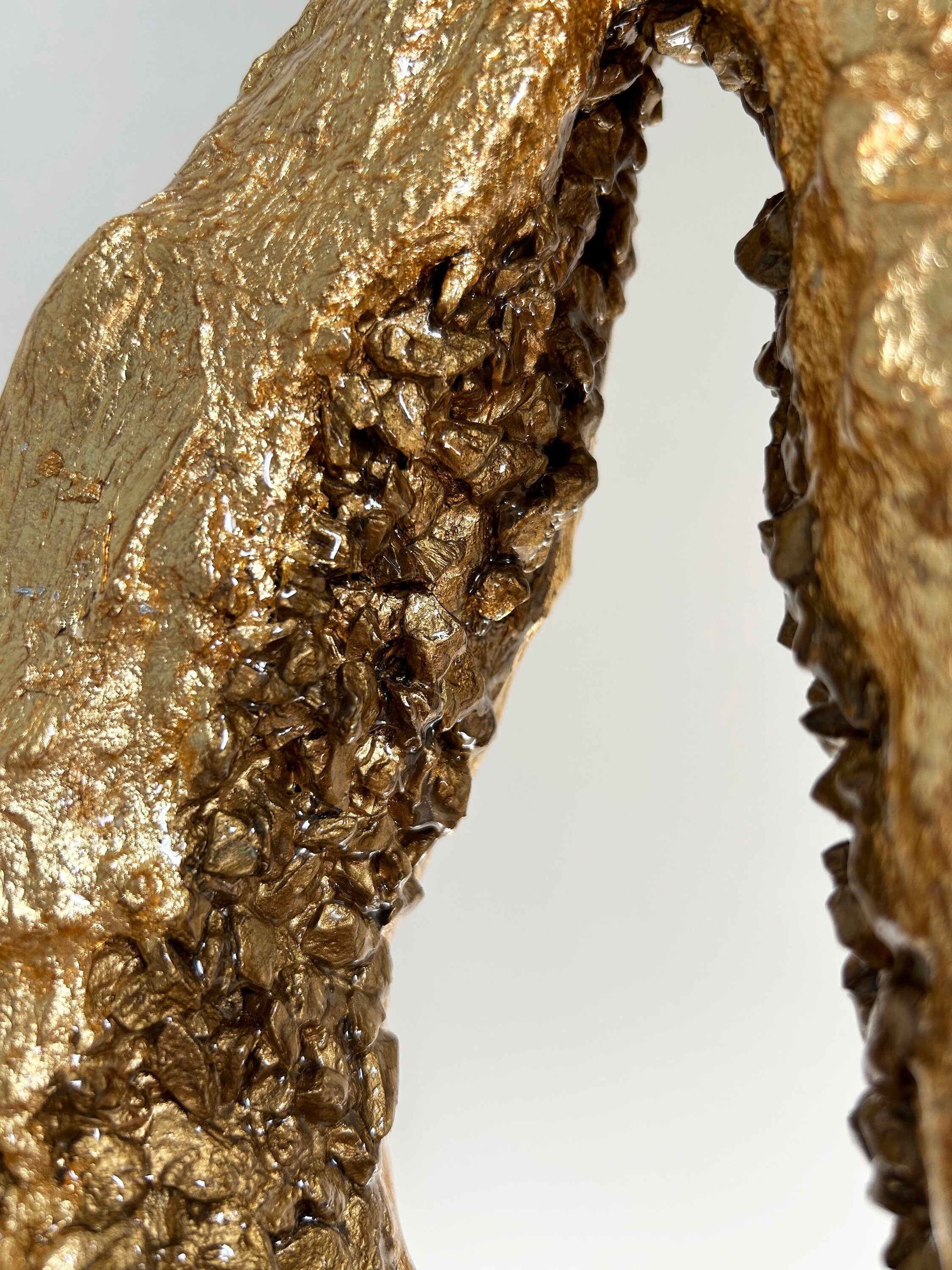 3D Golden Geode, Gold Bar, Gold Nugget, Geode Unique Gift, Home Decor ...
