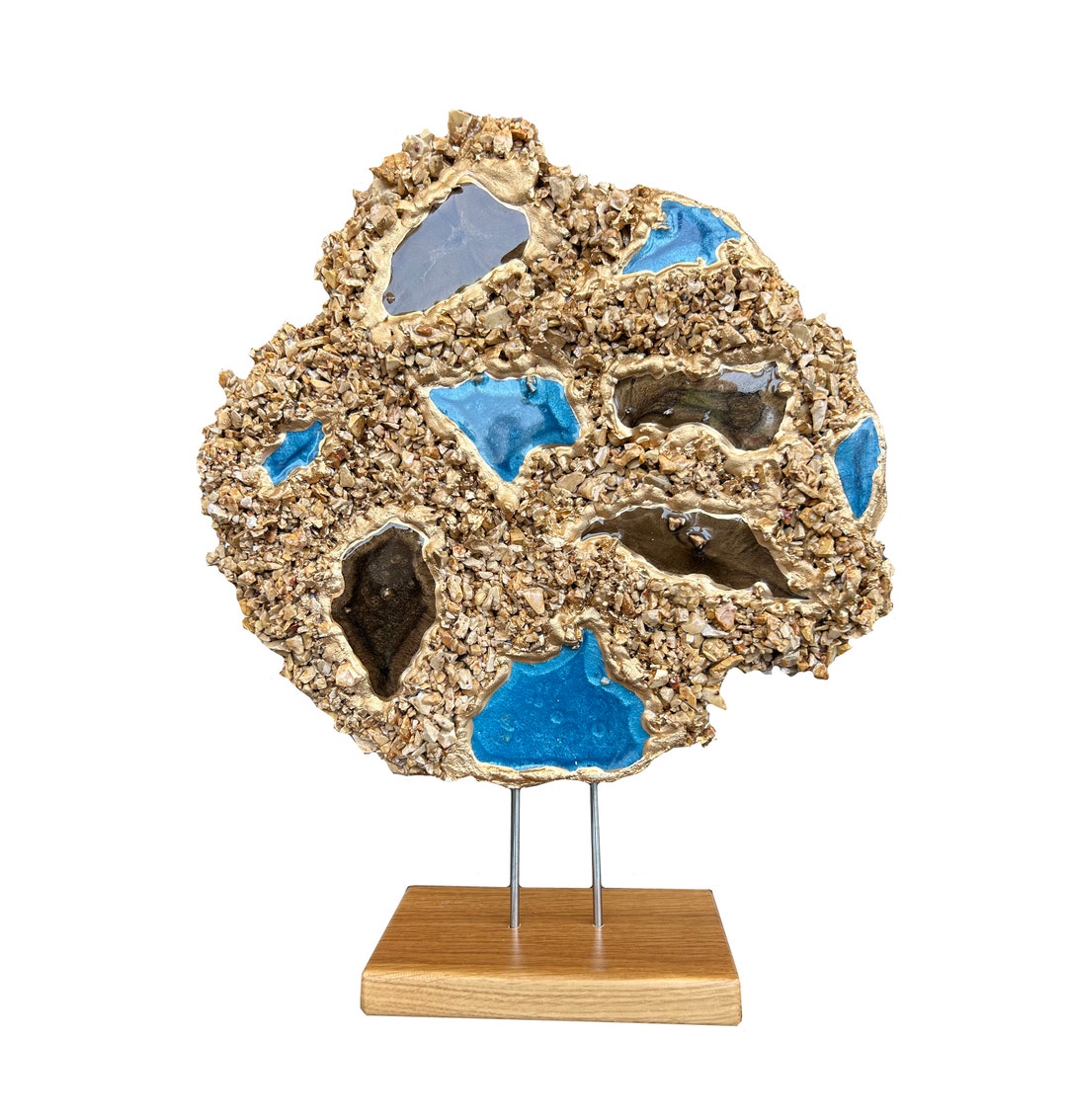 Cookies With Colored Chocolate. Modern Contemporary Sculpture. Tabletop ...