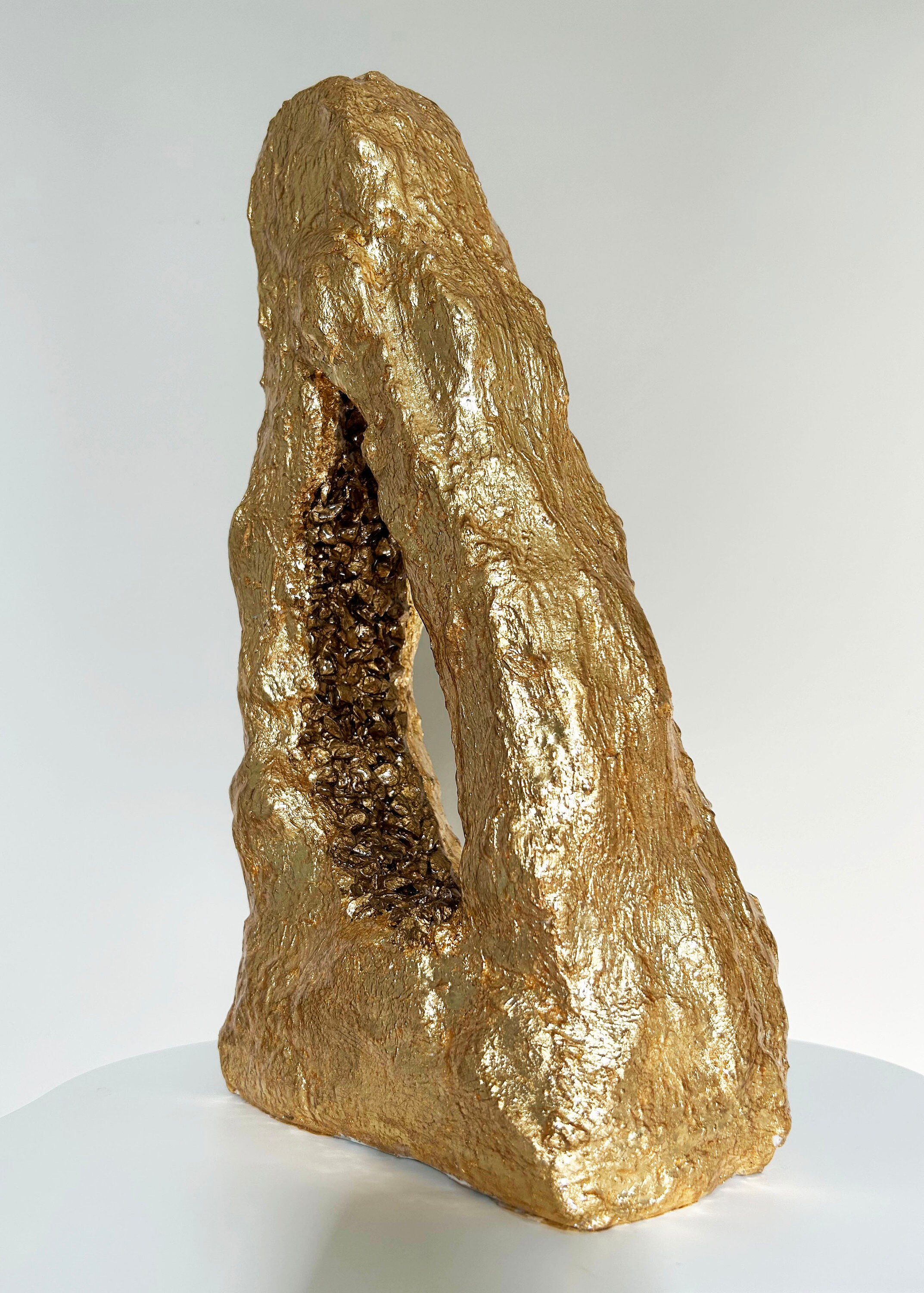 3D Golden Geode, Gold Bar, Gold Nugget, Geode Unique Gift, Home Decor ...