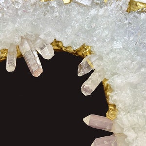 Geode Resin Art XL /fuchsia Resin Geode Painting / Freeform Geode ...