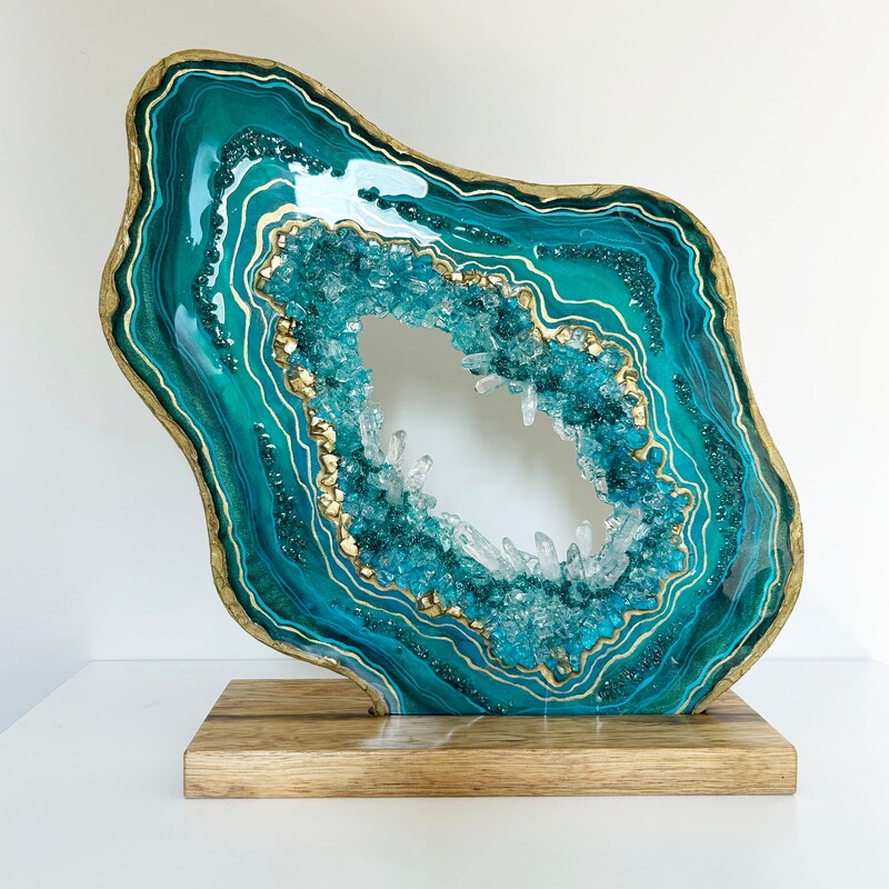 Geode Table Top - Etsy