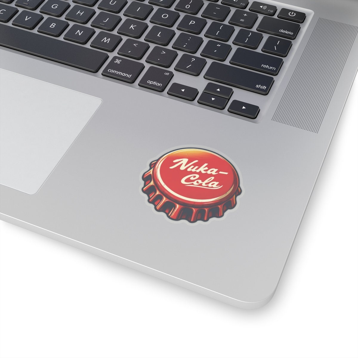 Kiss Cut Red Nuka Cola Bottlecap Sticker Fallout Game Vinyl Decal Etsy