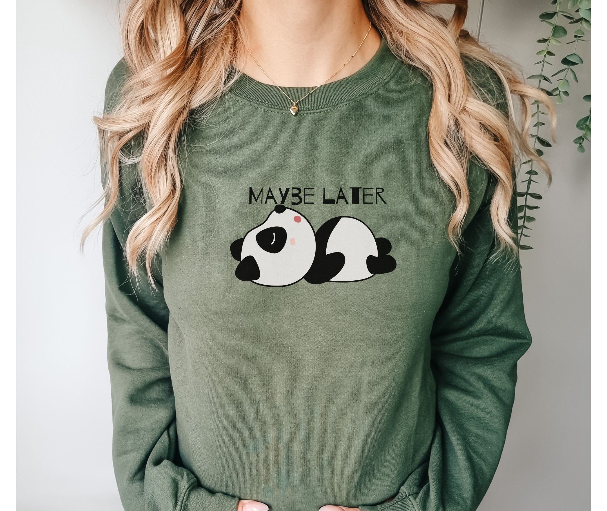 Lazy Panda PNG File/ Panda Shirt Designs/ Cute Panda Quotes/ Digital ...