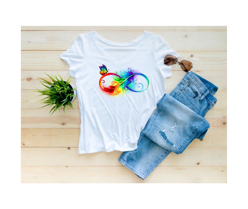 Infinity Feather PNG File/ Sublimation/ Tumbler Wrap/ Iron On - Etsy