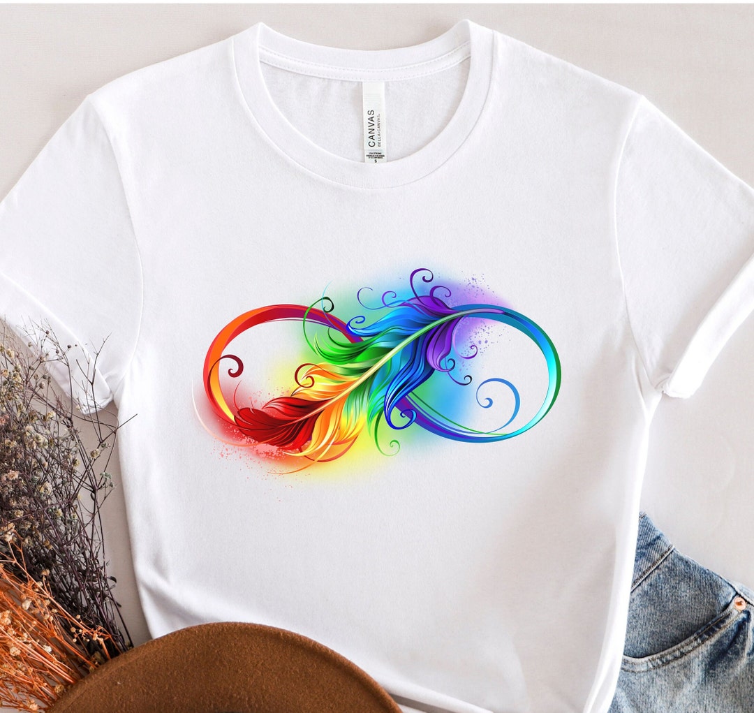 Infinity Feather PNG File/ Sublimation/ Tumbler Wrap/ Iron On/digital ...