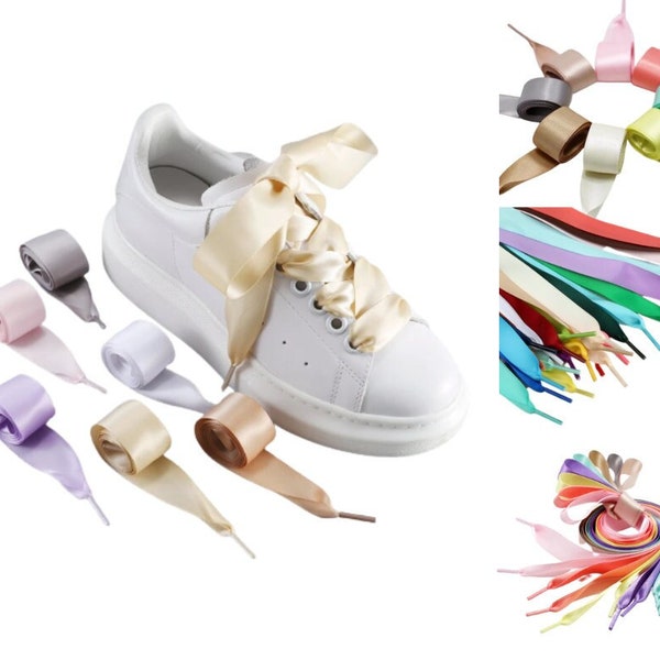 Ribbon Shoe Laces - Etsy