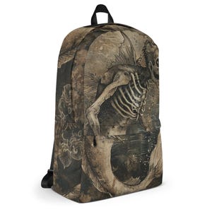 Fiji Mermaid Cryptid Backpack - Cryptids - Gothic Backpack - Cryptid ...