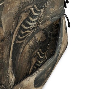 Fiji Mermaid Cryptid Backpack - Cryptids - Gothic Backpack - Cryptid ...