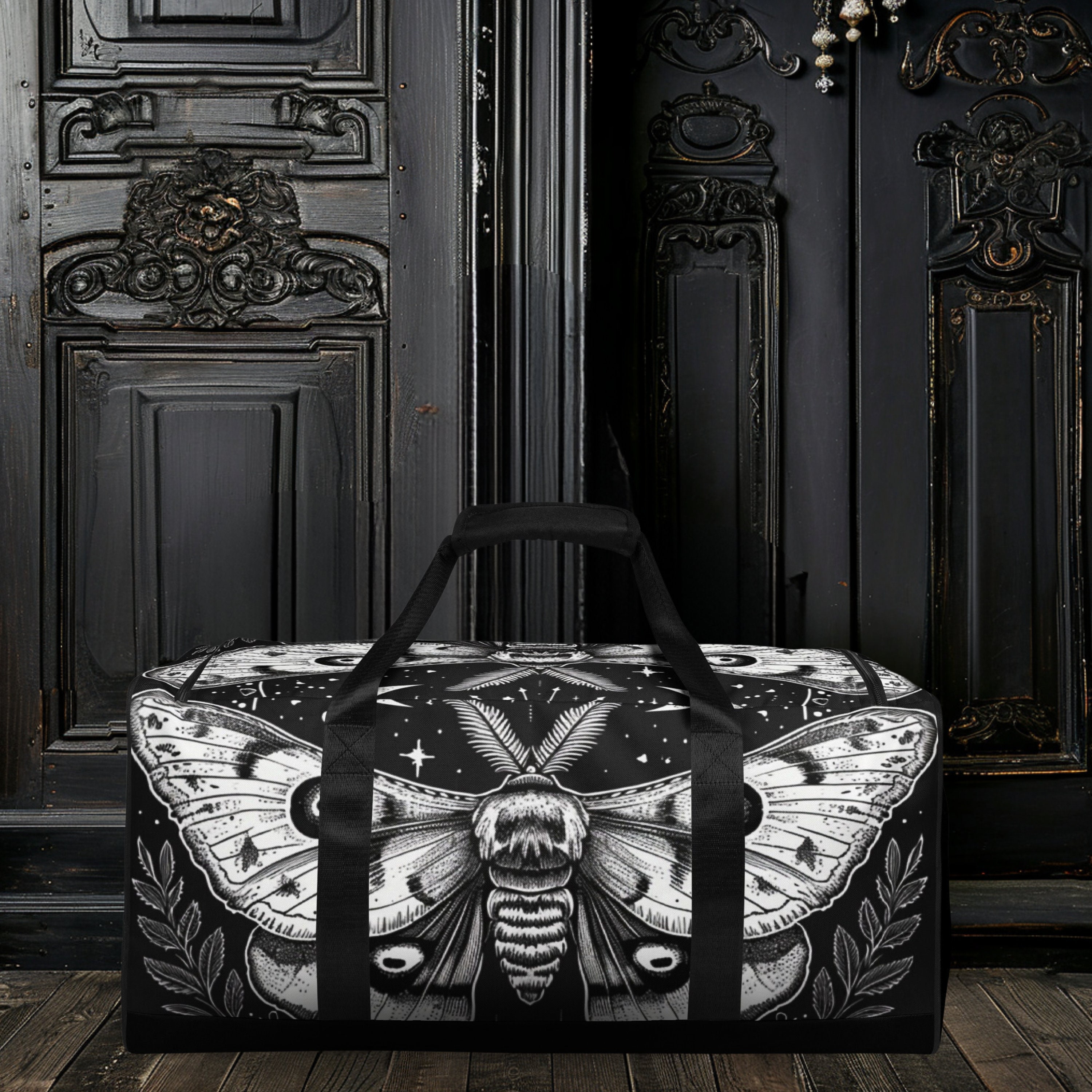 Gym Bag, Travel Bag, Overnight Bag, Gothic Bag, Pretty Bag, Duffle Bag ...