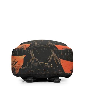 Mothman Cryptid Minimalist Backpack Cryptid Backpack Fantasy Art - Etsy