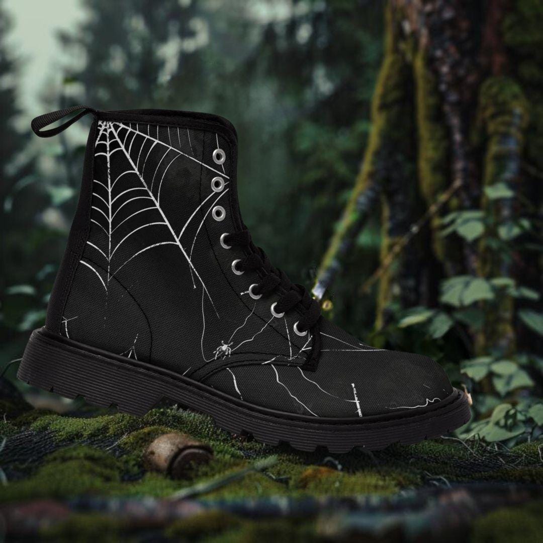 Black Boots for Goth Black Boots for Alternative Style Boots for ...