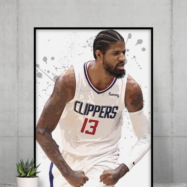 Paul George Poster - Etsy