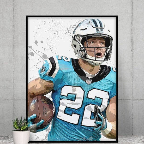 Christian Mccaffrey 49ers Poster - Etsy