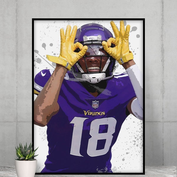 Justin Jefferson Png - Etsy