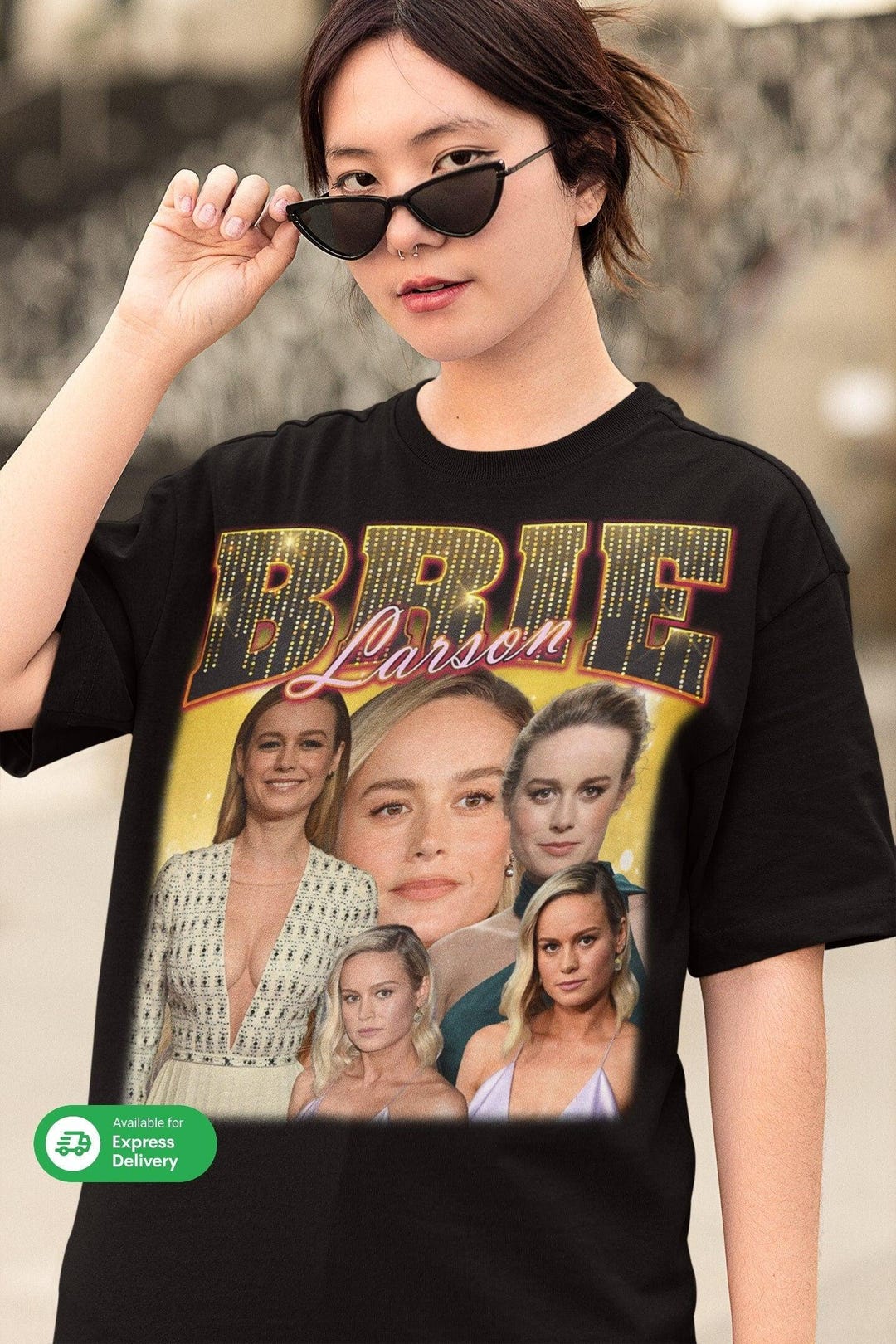 Brie Larson Homage Unisex Tshirt Gift - Etsy