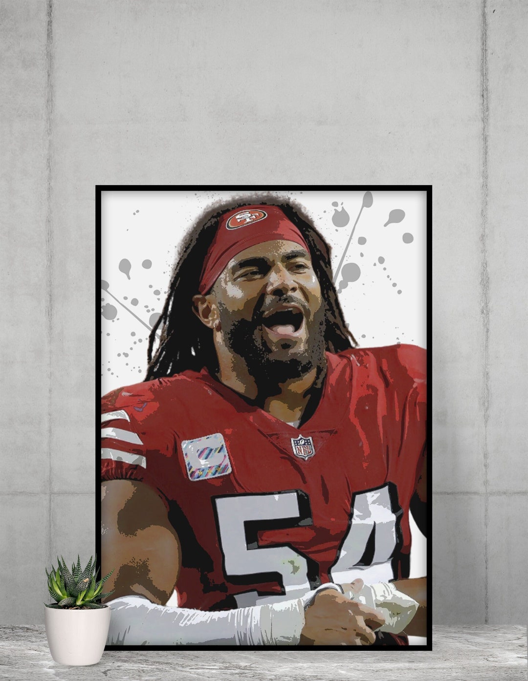 Fred Warner Poster Print Canvas Wrap Print Wall Art Decor - Etsy Denmark