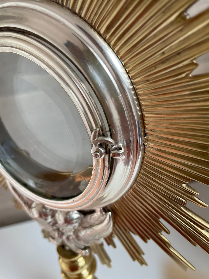 S. XVII: Monstrance ostensorium of the Blessed Sacrament - Etsy