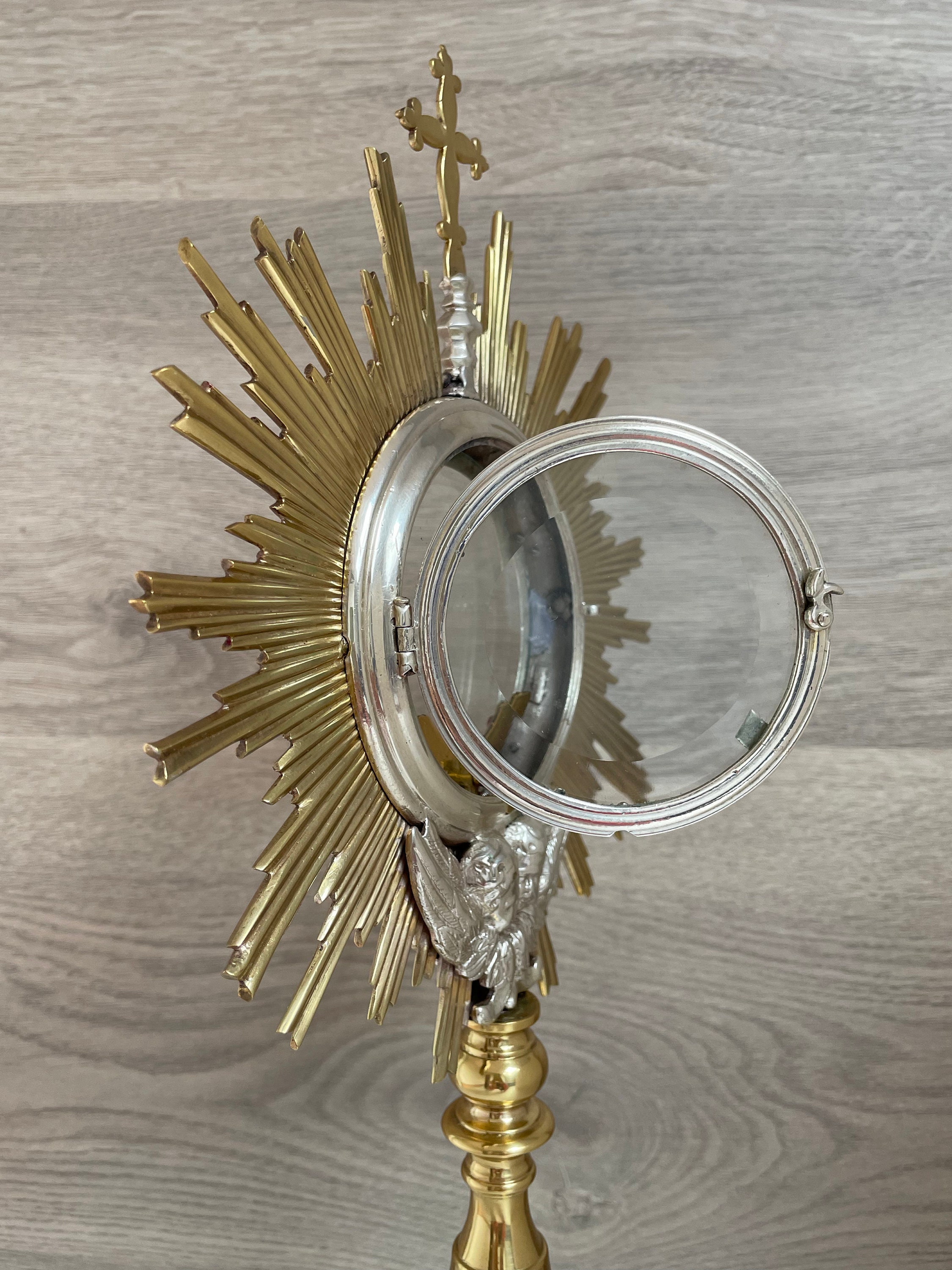 S. XVII: Monstrance ostensorium of the Blessed Sacrament - Etsy