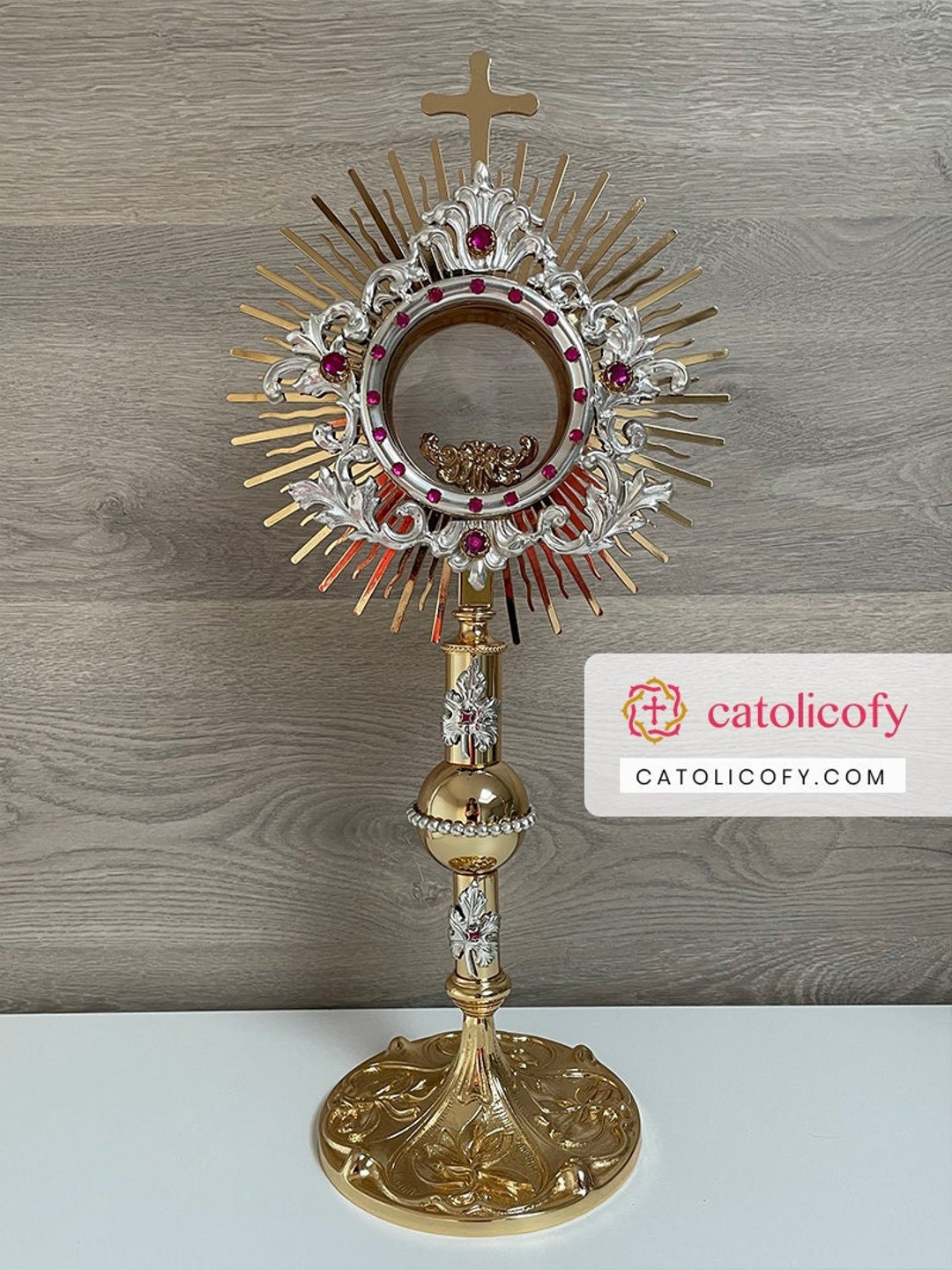 S. XX: Modernist Monstrance ostensorium of the Blessed Sacrament venice ...