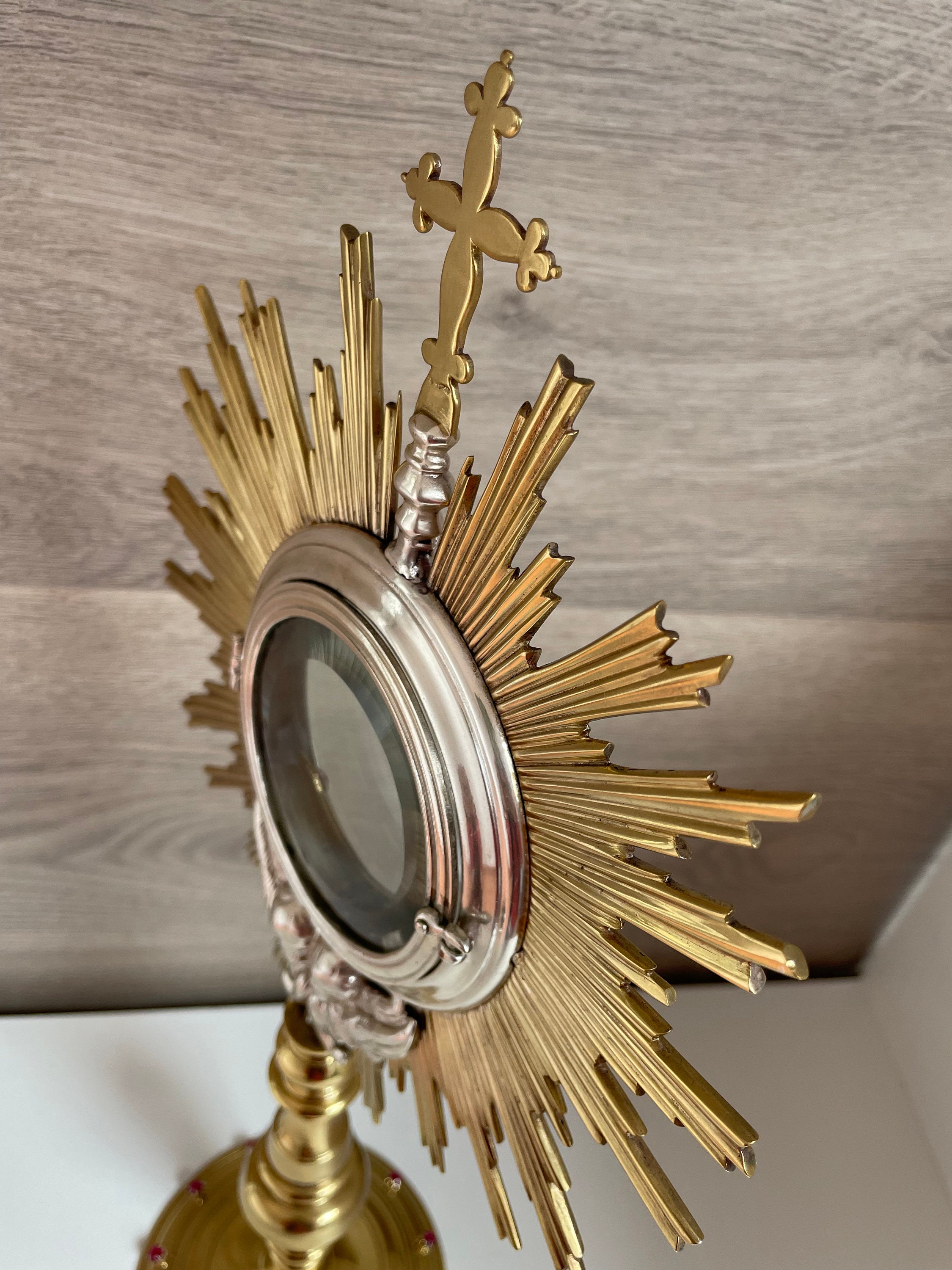 S. XVII: Monstrance ostensorium of the Blessed Sacrament - Etsy