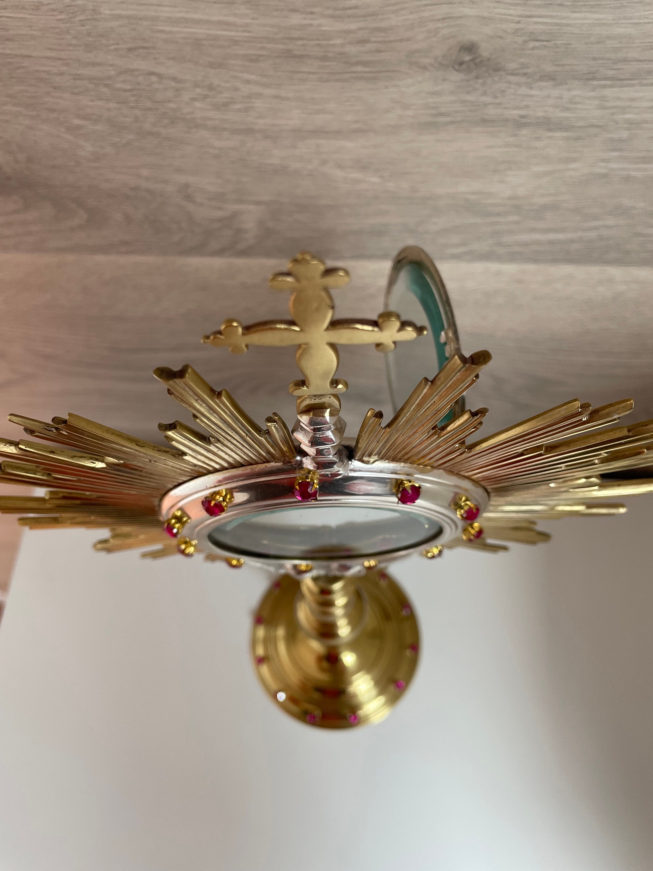 S. XVII: Monstrance ostensorium of the Blessed Sacrament - Etsy