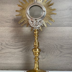 S. XVII: Monstrance ostensorium of the Blessed Sacrament - Etsy