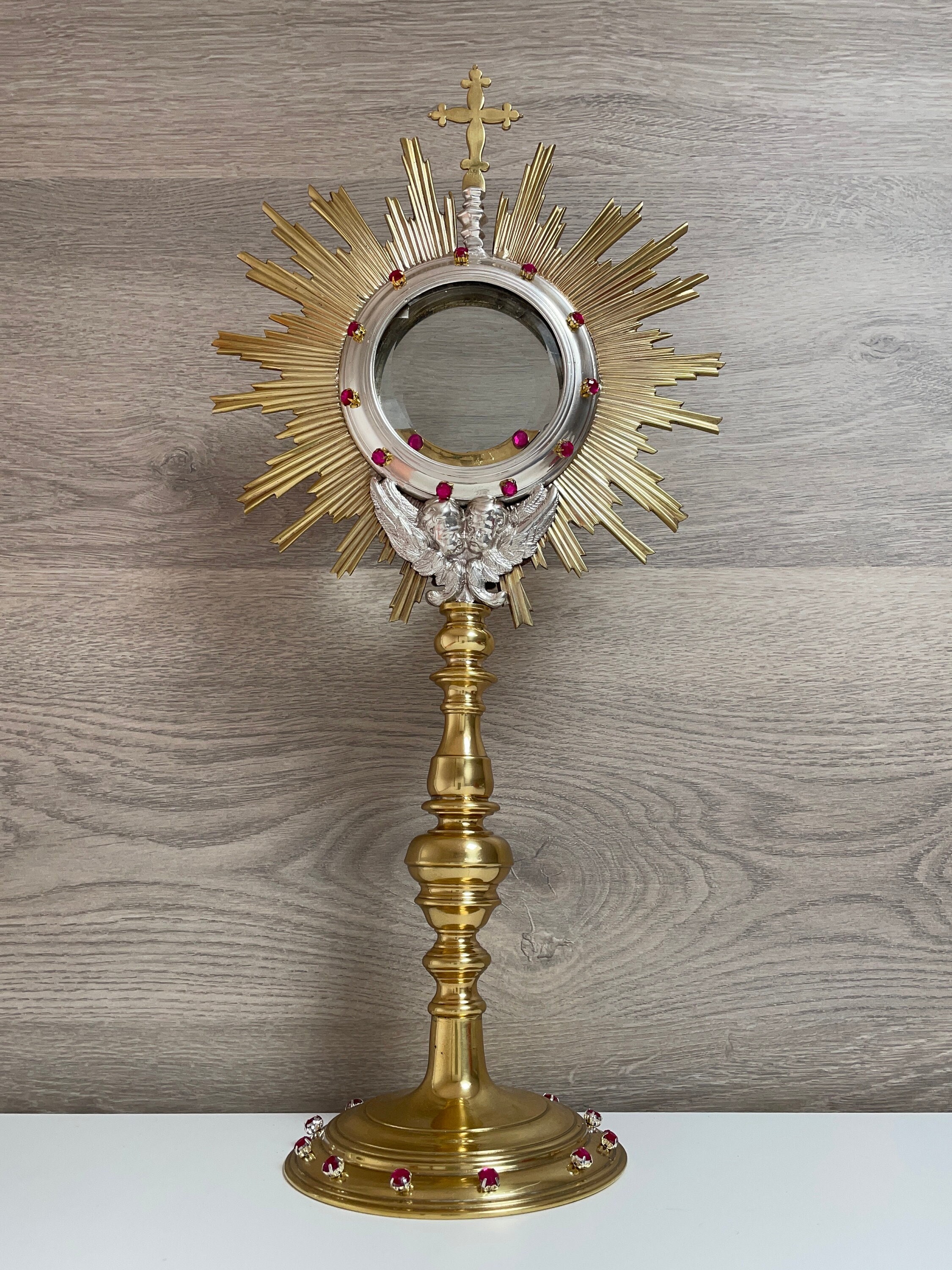 S. XVII: Monstrance ostensorium of the Blessed Sacrament - Etsy