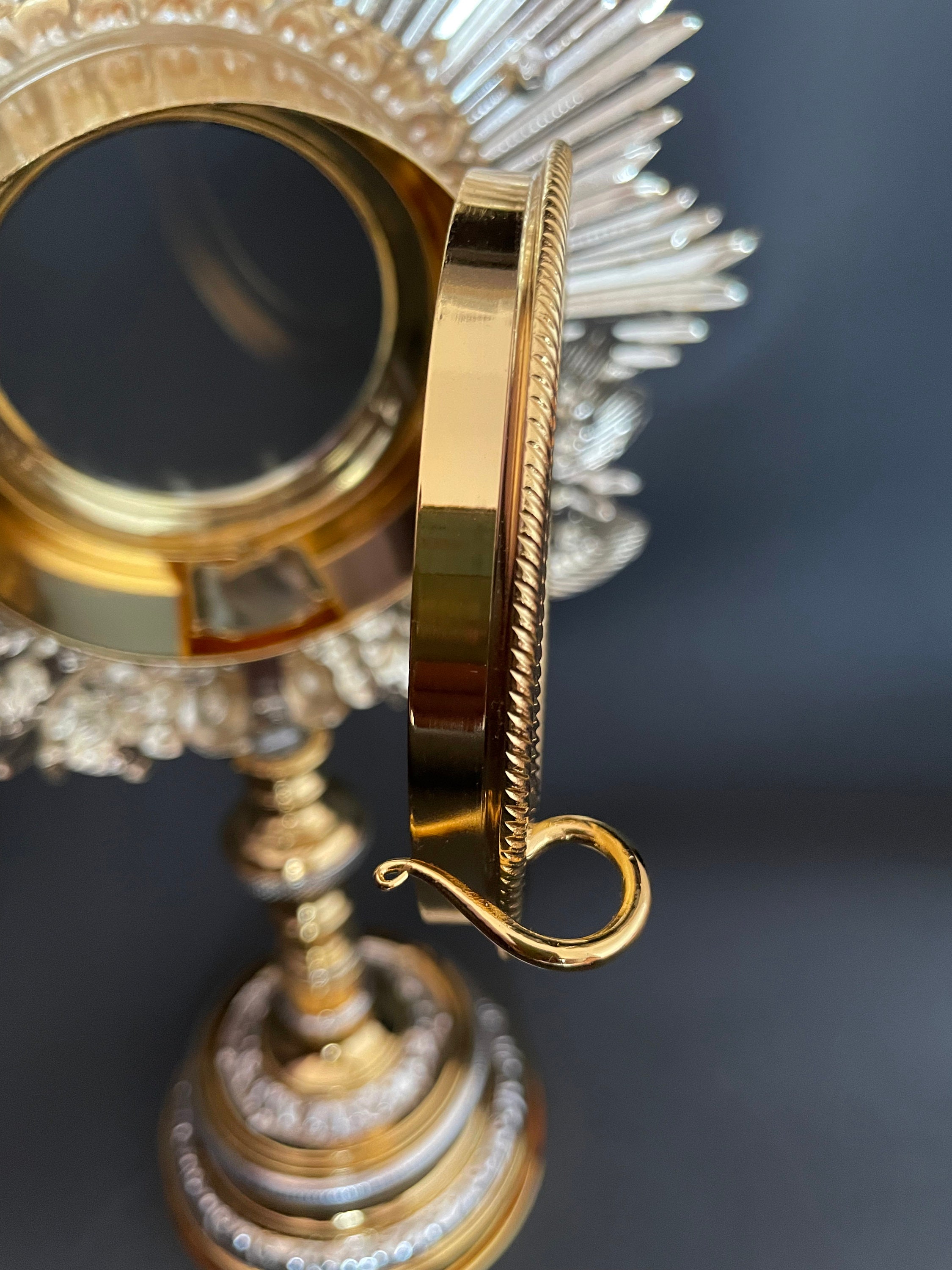 S. XIX: Preciosa Custodia ostensorium Del Santísimo Sacramento C. 1800 C. 1849 nápoles Italia - Etsy