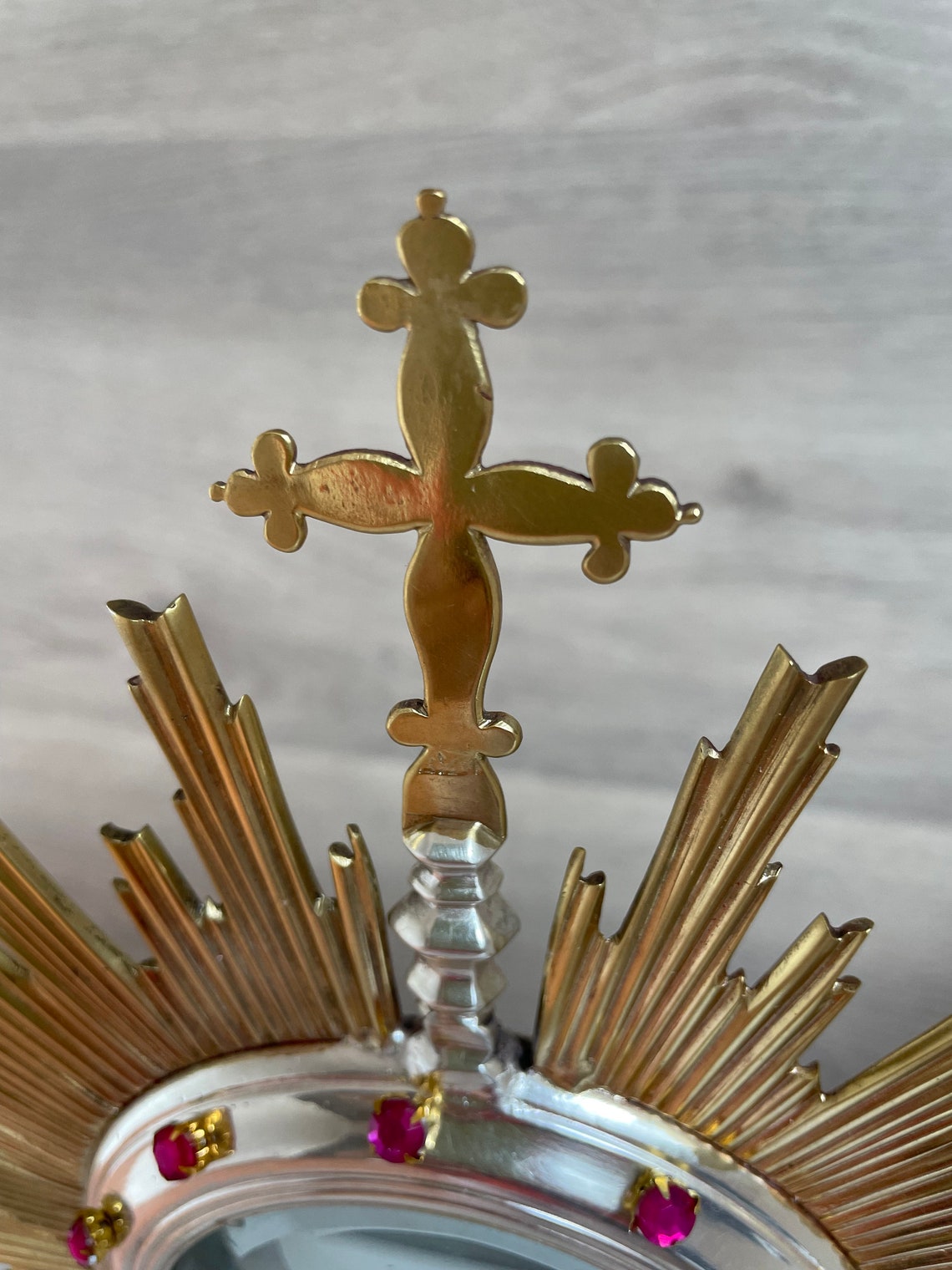 S. XVII: Monstrance ostensorium of the Blessed Sacrament - Etsy